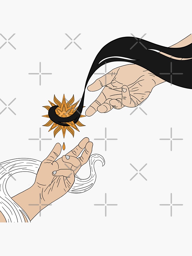 "Alina and the Darkling" Sticker for Sale by aurieborealis | Redbubble