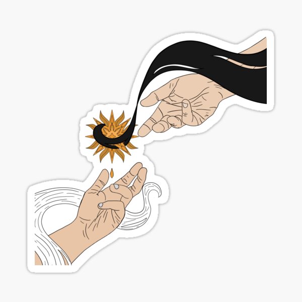 "Alina and the Darkling" Sticker for Sale by aurieborealis | Redbubble