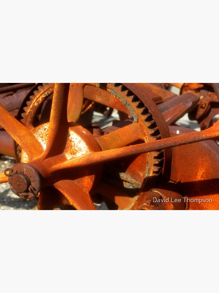 "Gears of progress" Poster for Sale by David Lee Thompson | Redbubble