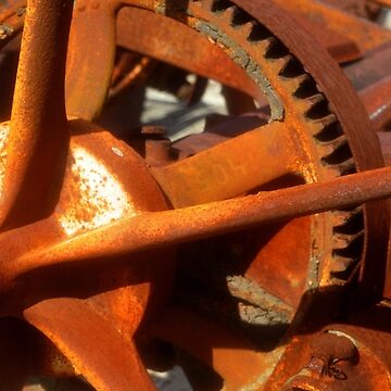 "Gears of progress" Poster for Sale by David Lee Thompson | Redbubble