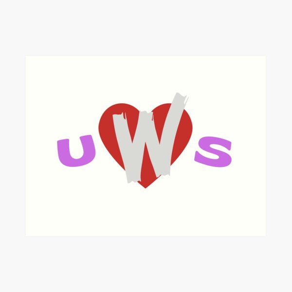 "UWS - The Upper West Side Logo" Art Print by ljovadotcom | Redbubble