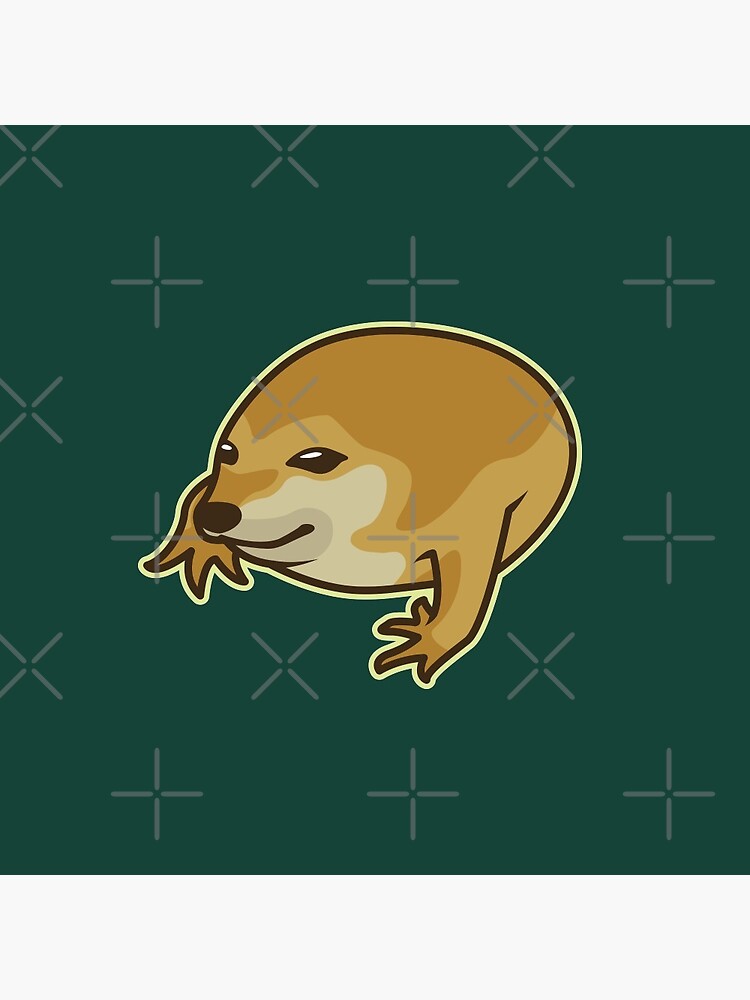 "Frog Cheems" Pin for Sale by Rzera- | Redbubble