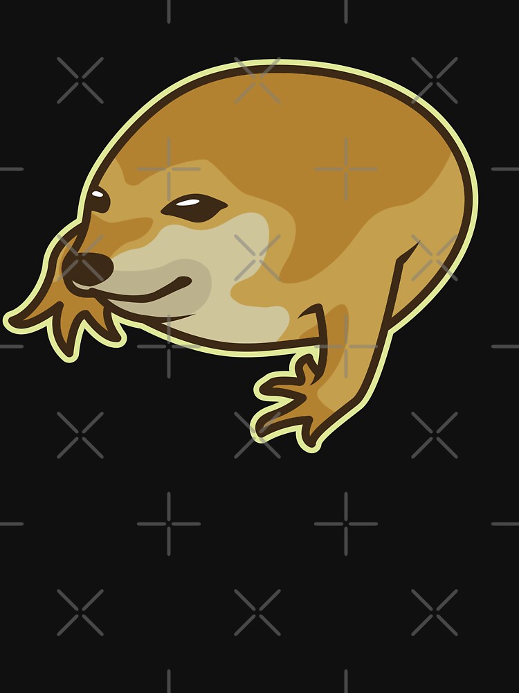 "Frog Cheems" T-shirt for Sale by Rzera- | Redbubble | frog t-shirts ...