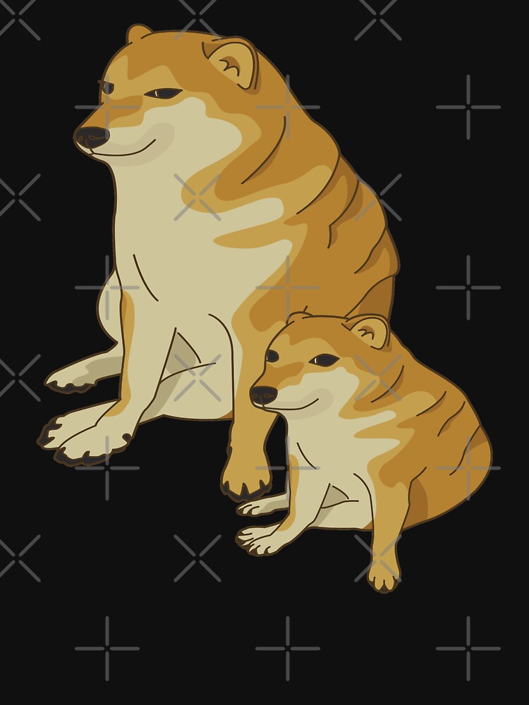 Camiseta «Cheems con Baby Cheems» de Rzera- | Redbubble