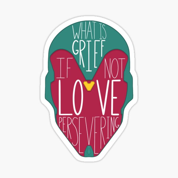 "What Is Grief" Sticker for Sale by KaitlinsKingdom | Redbubble