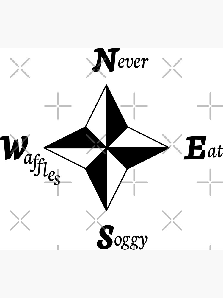 "Never eat soggy waffles" Poster for Sale by itsmywheelhouse | Redbubble