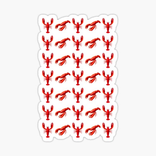 "Official Leviathan Lobster god Merch" Sticker for Sale by JM-Arthouse ...