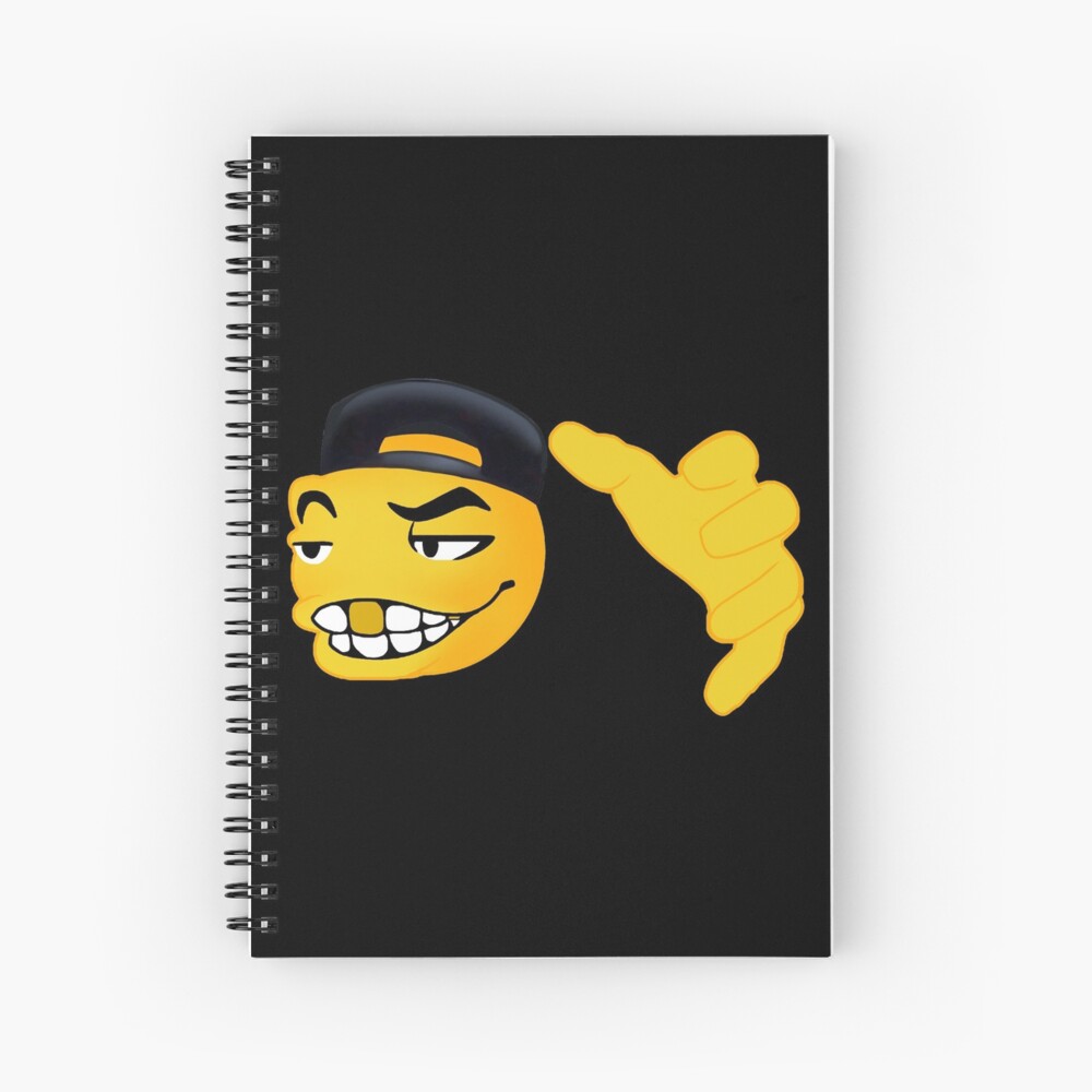 "Dab Me Up Emoji Grabs Your Balls Meme" Spiral Notebook by fomodesigns ...