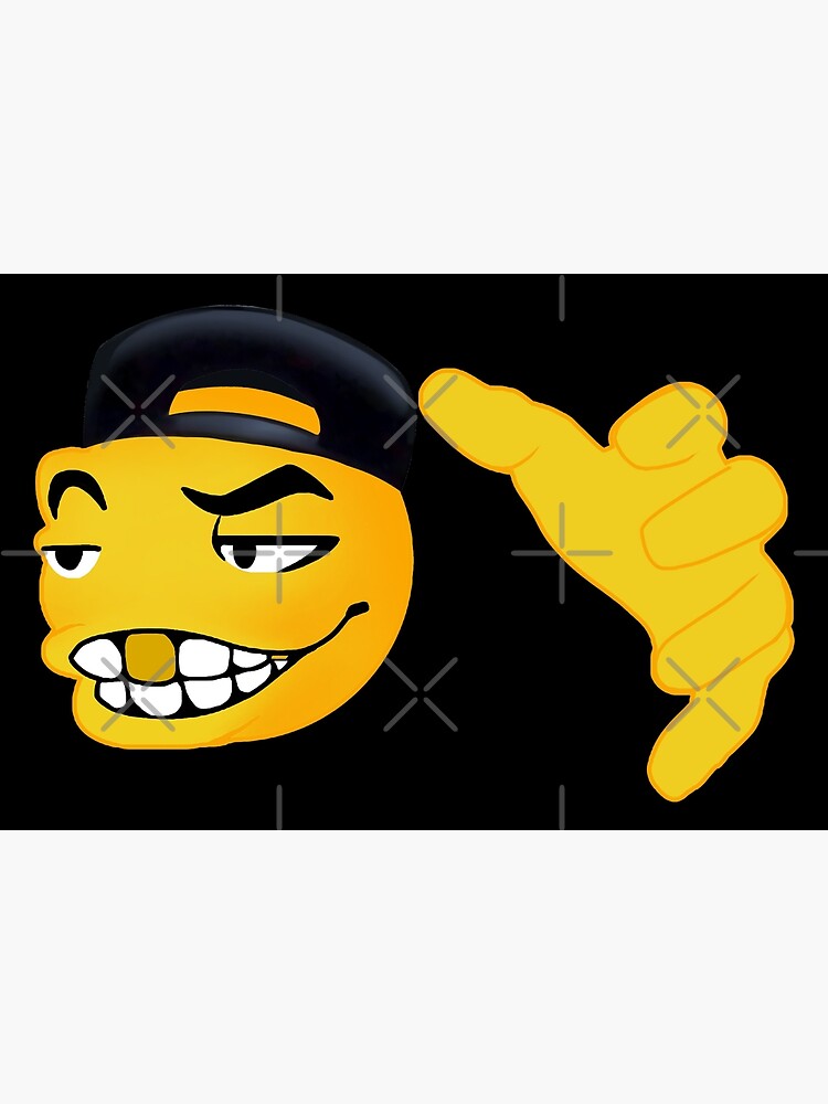 "Dab Me Up Emoji Grabs Your Balls Meme" Canvas Print by fomodesigns ...