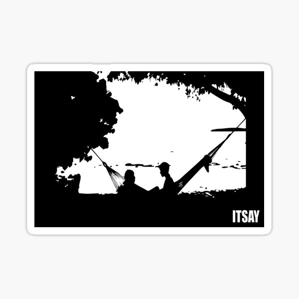 "ITSAY" Sticker by vicky101otaku | Redbubble