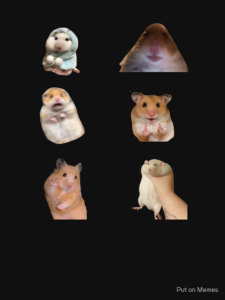 "Hamster Memes Pack" T-shirt for Sale by putonmemes | Redbubble ...