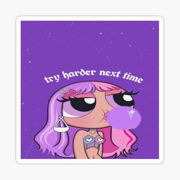 "Try harder next time pack" Sticker for Sale by Aryyee | Redbubble