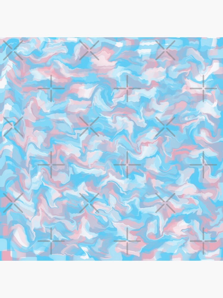 "Subtle Trans Pride" Poster for Sale by birdio | Redbubble