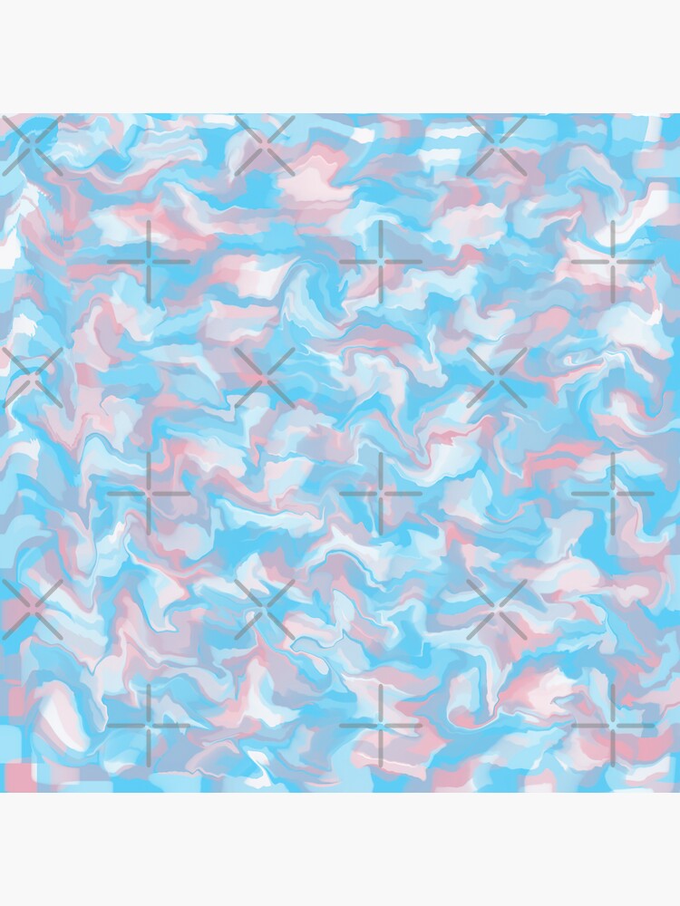 "Subtle Trans Pride" Sticker by birdio | Redbubble