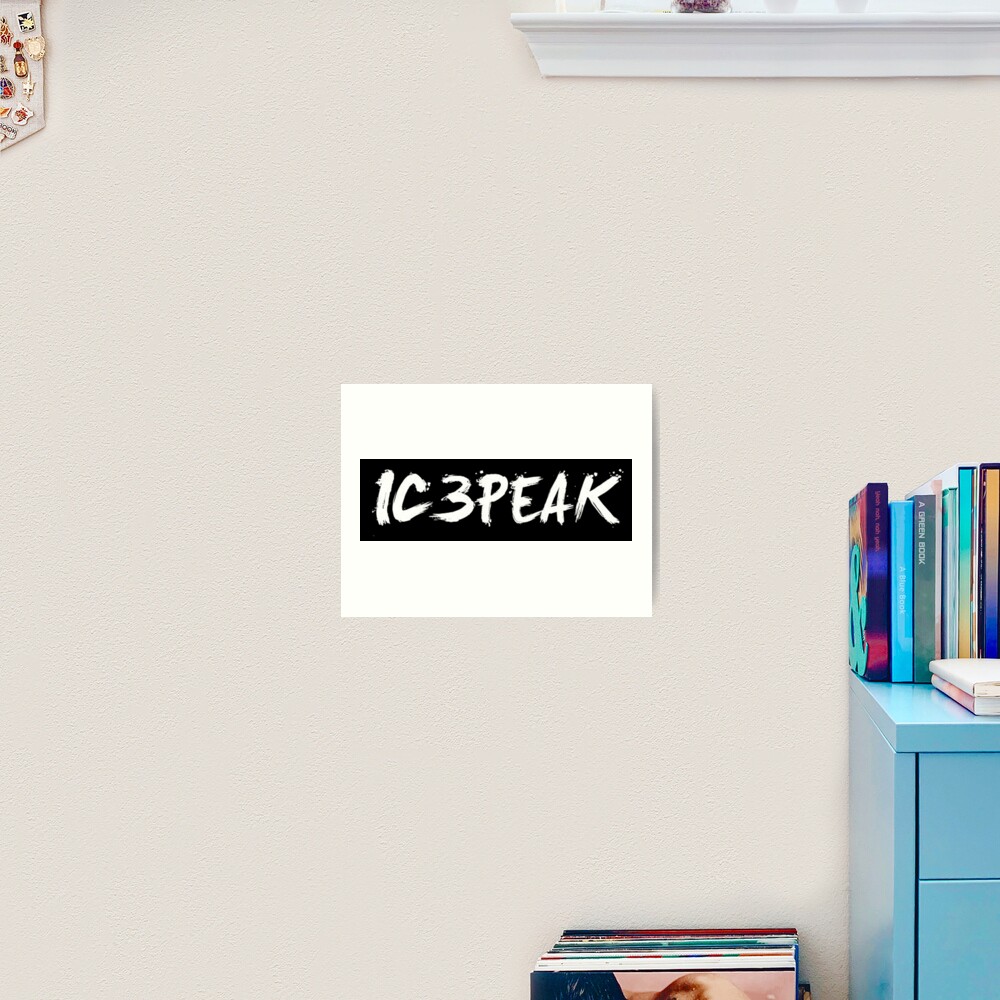 "IC3PEAK logo" Art Print by uprooted | Redbubble