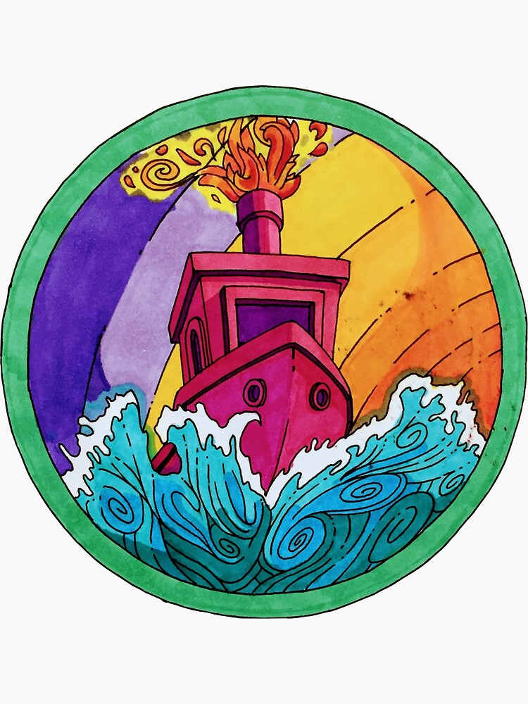 "Benchy" Sticker by OrganizedAtoms | Redbubble