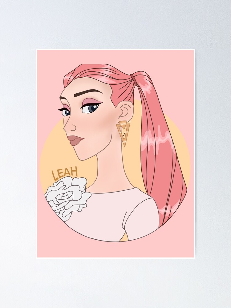 "Coral Island - Leah " Poster for Sale by julietrondsen | Redbubble