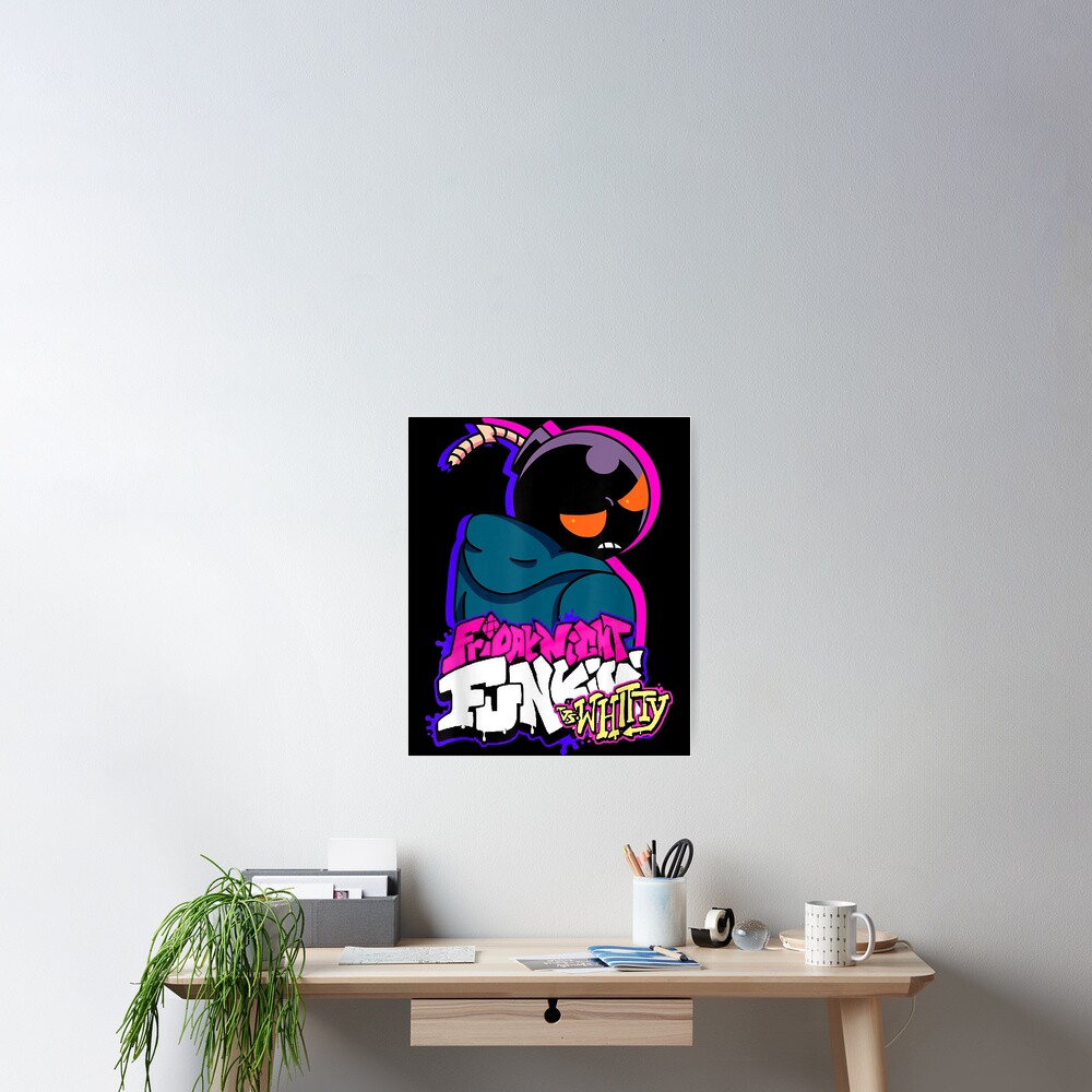 Póster «Juego FNF Whitty Madness» de zrqavty3kp | Redbubble
