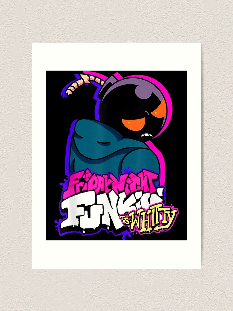 "FNF Game Whitty Madness" Art Print by zrqavty3kp | Redbubble