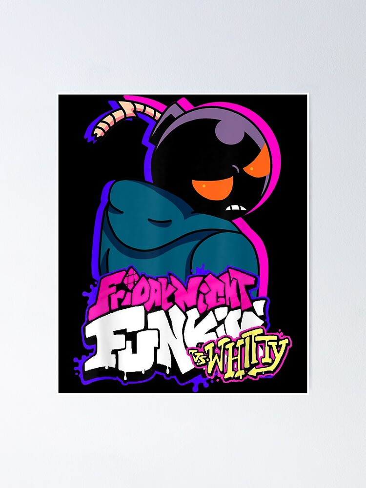Póster «Juego FNF Whitty Madness» de zrqavty3kp | Redbubble