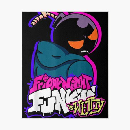 "FNF Game Whitty Madness" Art Board Print by zrqavty3kp | Redbubble