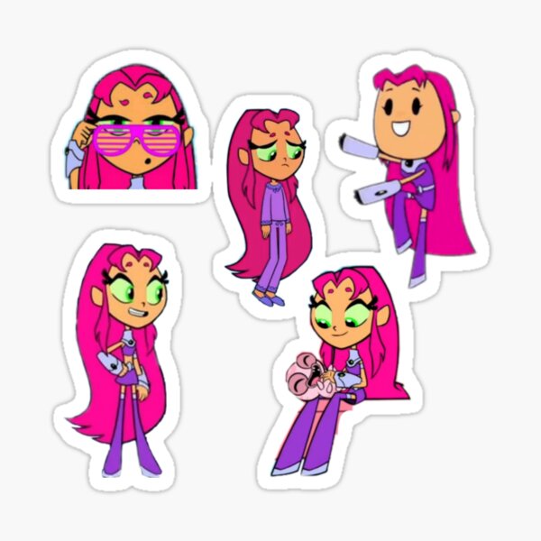 "Starfire" Sticker for Sale by Amy