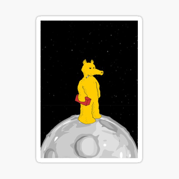 "Space Quasimoto" Sticker for Sale by KliMenta | Redbubble