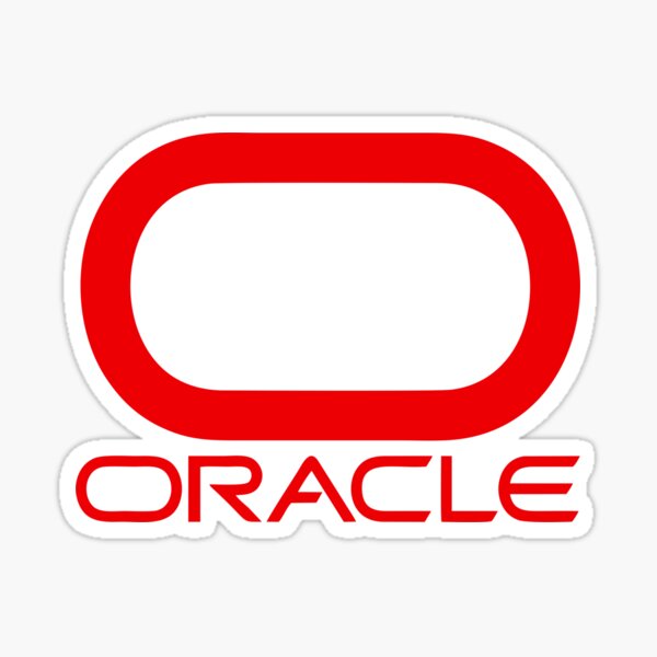 "Simple Oracle Logo" Sticker for Sale by yyanaa | Redbubble
