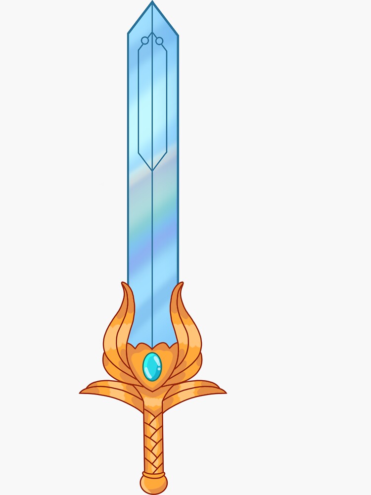 "She-Ra Sword" Sticker by Chaosgem | Redbubble