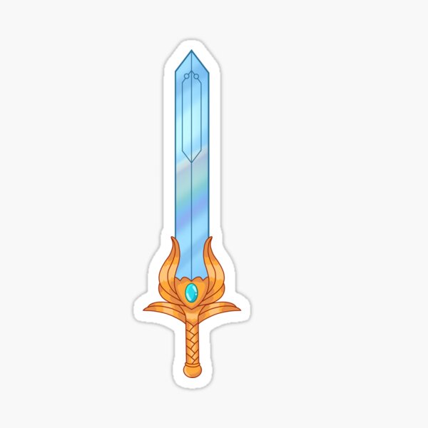 "She-Ra Sword" Sticker by Chaosgem | Redbubble