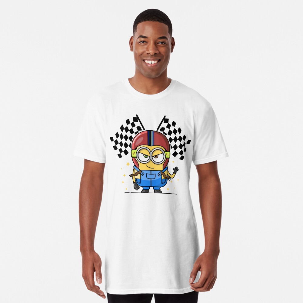 "Racer Minion!" Poster for Sale by IamSoMad | Redbubble