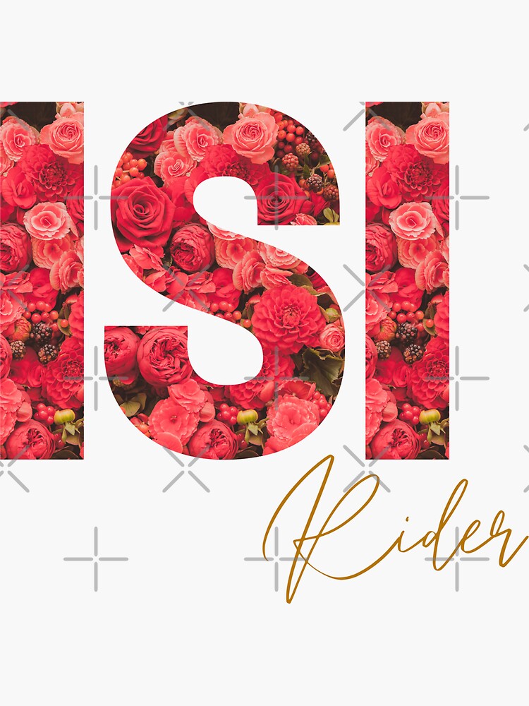 "Isi Rider" Sticker for Sale by hexchen09 | Redbubble