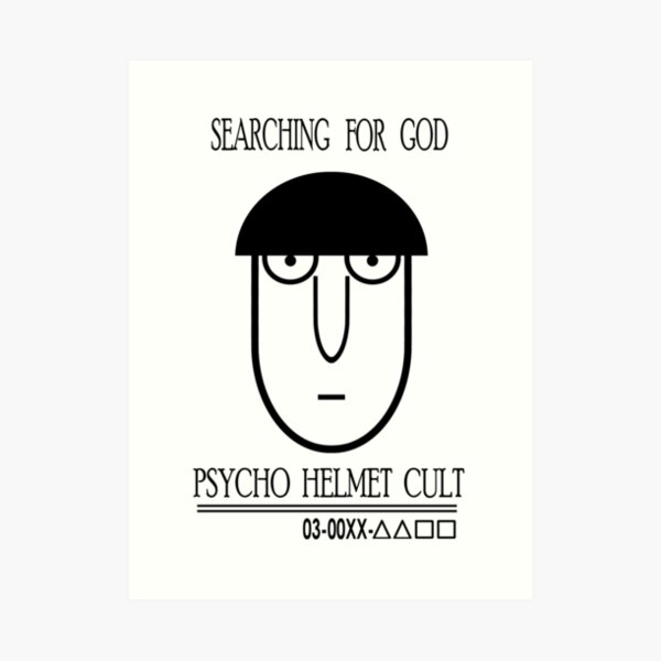 "Searching For God || Mob Psycho 100" Art Print by JinnyMoose | Redbubble
