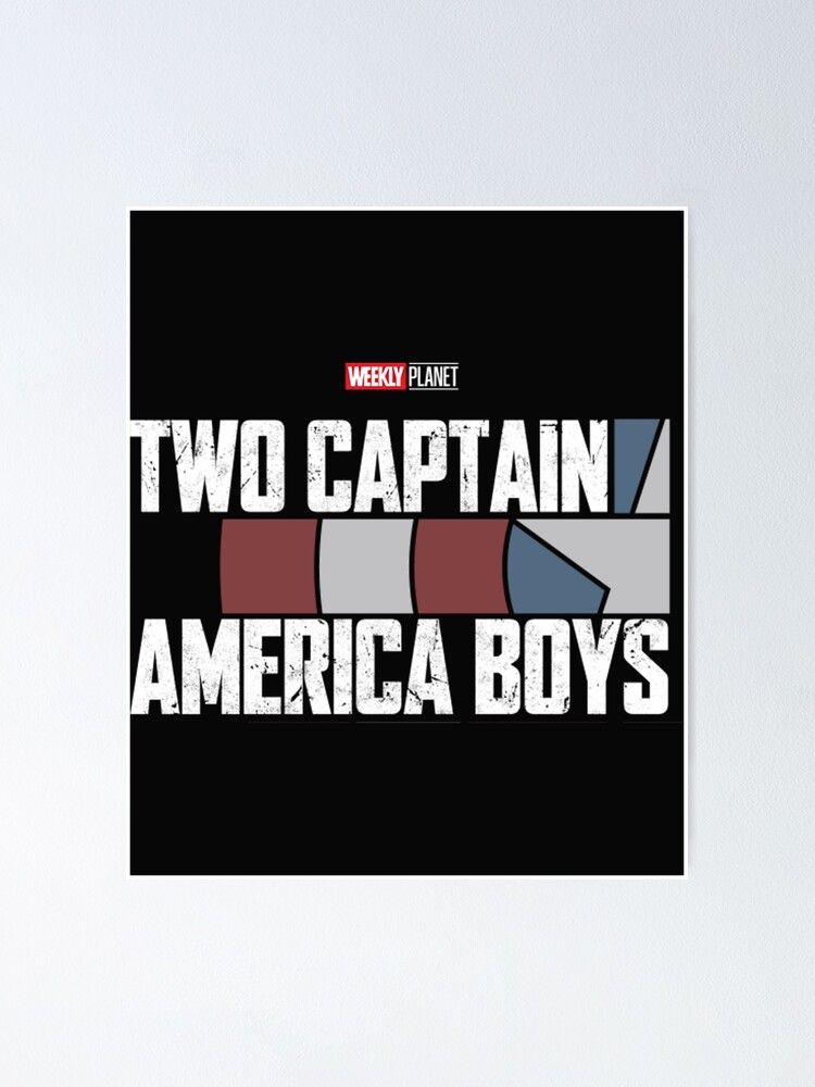 Póster «Camiseta Weekly Planet para niños con dos escudos» de ...