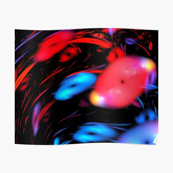 "Primary Red Orb" Poster for Sale by KimSyOk | Redbubble