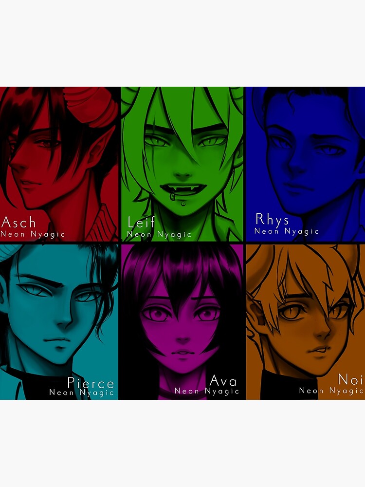 "Aphmau My Inner Demons 5" Poster for Sale by introputerr | Redbubble