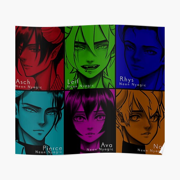 "Aphmau My Inner Demons 5" Poster for Sale by introputerr | Redbubble