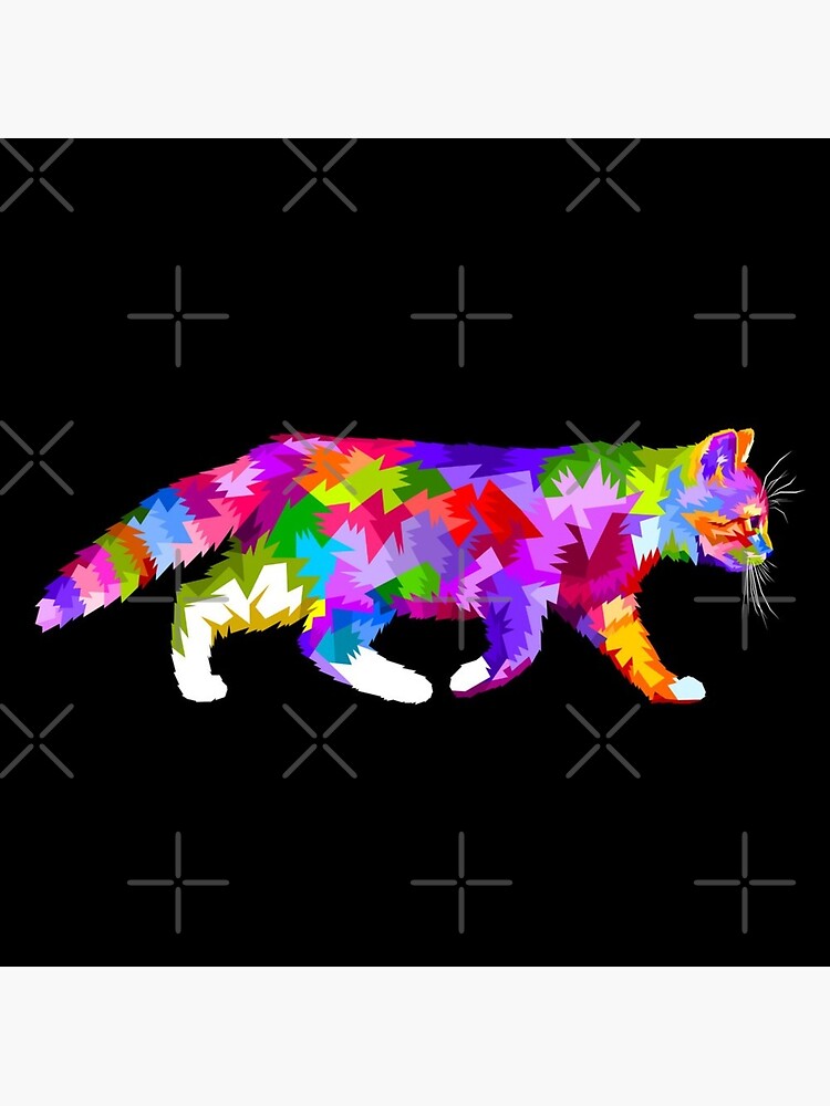 "Cat 2" Poster by Hand-drawn | Redbubble