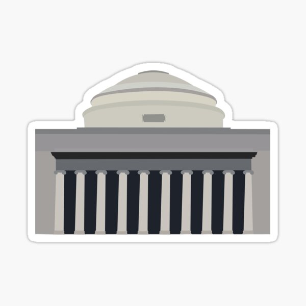 "MIT Campus" Sticker for Sale by CreateElli | Redbubble