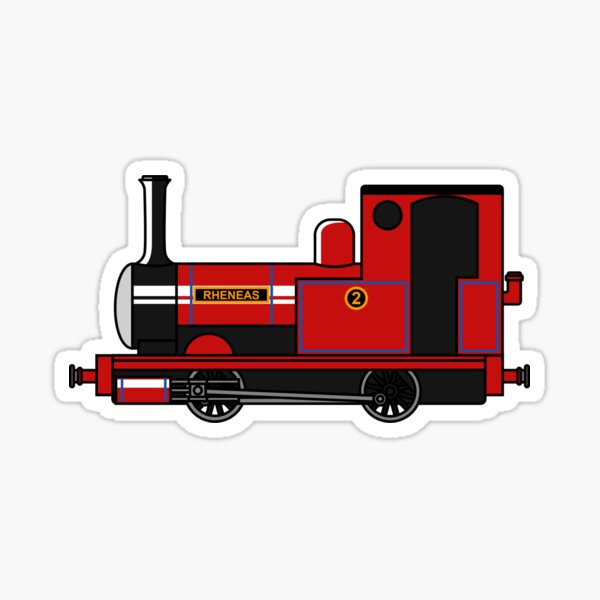 "Rheneas the Gallant Old Engine (RWS)" Sticker for Sale by WestieMerch ...