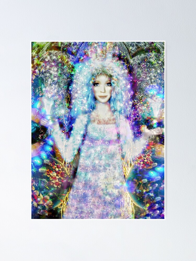 "Angel of Purity - Let your light shine" Poster by Lilaviolet | Redbubble