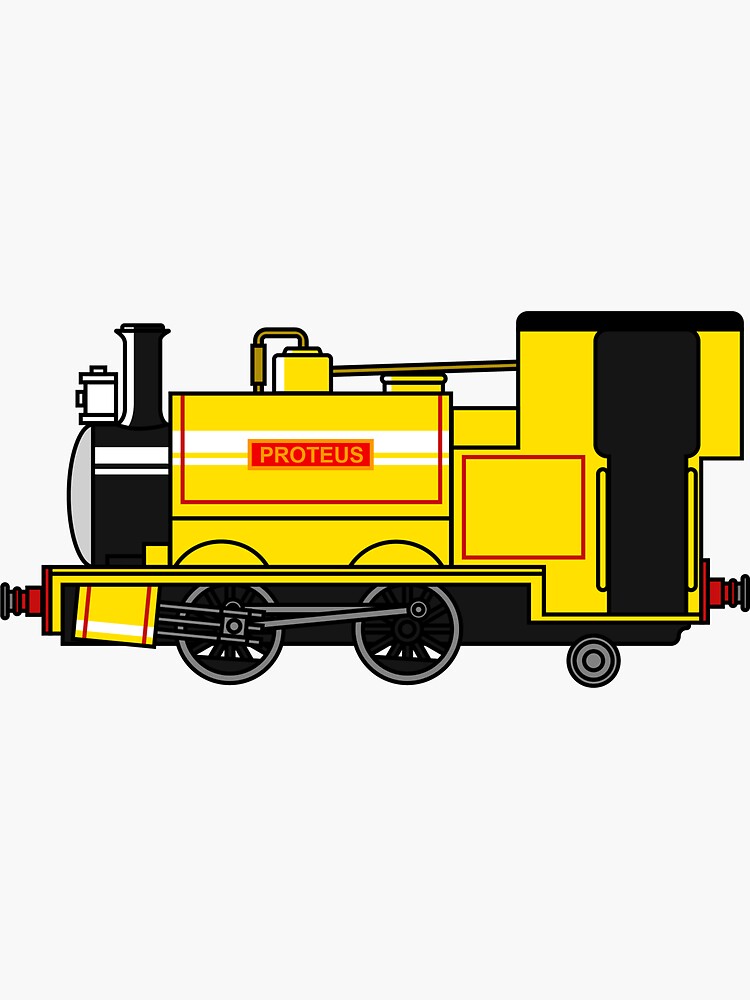 "Proteus the Magical Engine" Sticker for Sale by WestieMerch | Redbubble