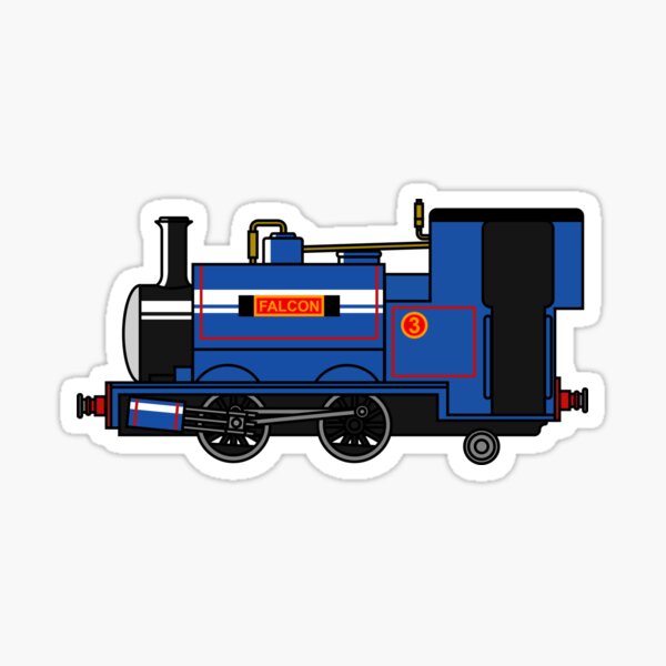 "Falcon the Little Engine " Sticker for Sale by WestieMerch | Redbubble