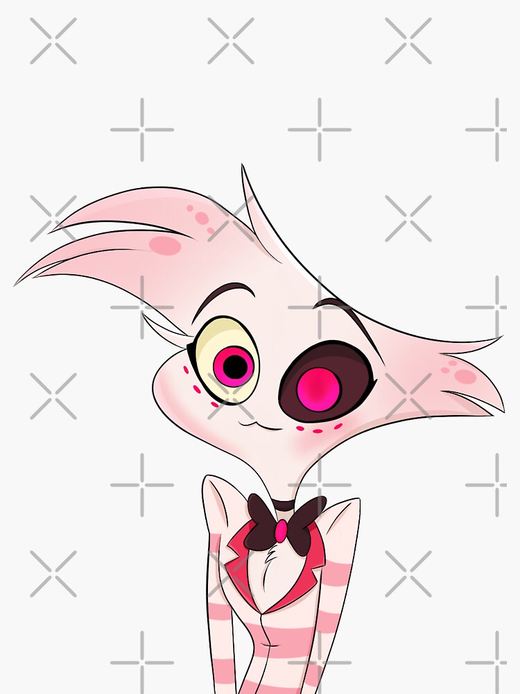 "Fluffy Angel Dust" Sticker for Sale by nanaami | Redbubble