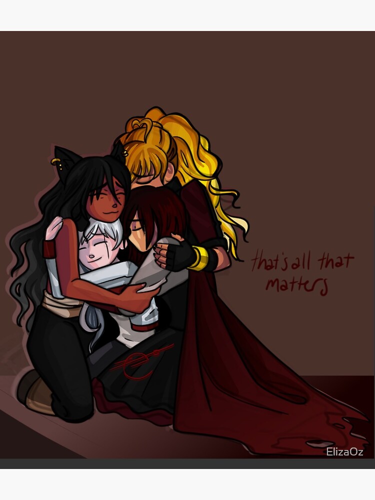"RWBY Group Hug" Poster for Sale by ElizaOz | Redbubble
