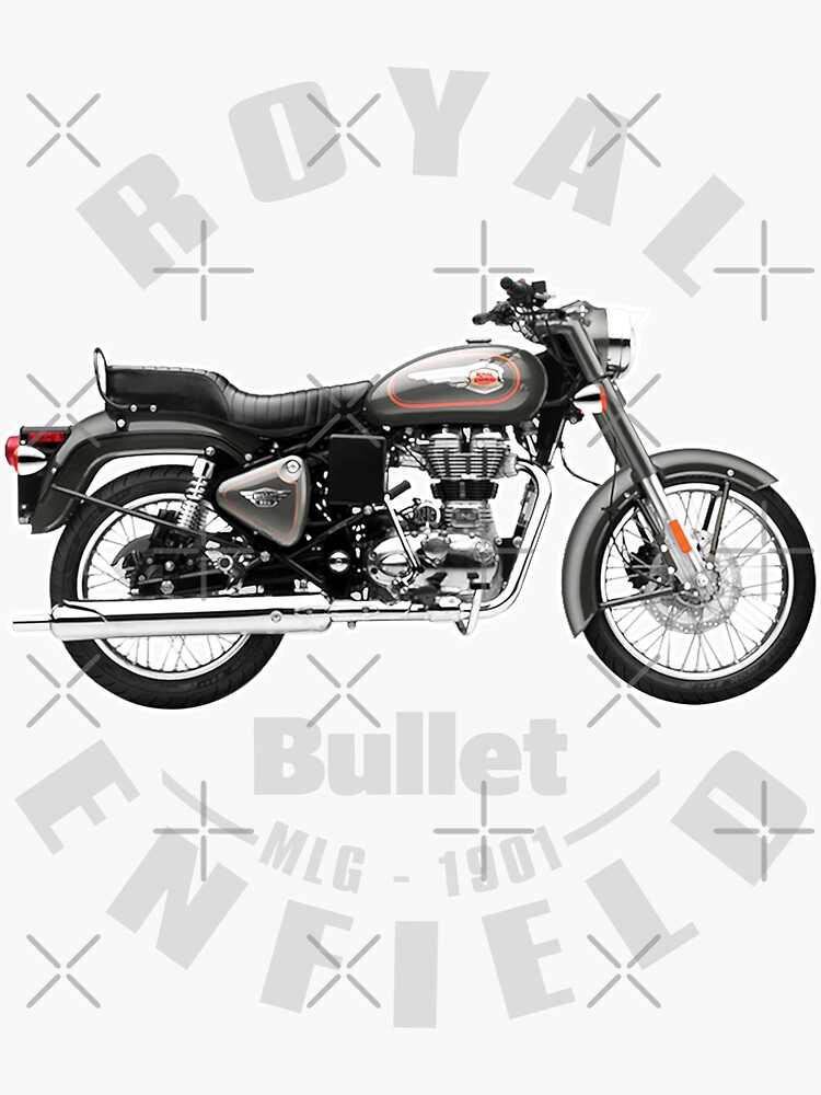 "Royal Enfield BULLET" Sticker for Sale by Ramkumar9962 | Redbubble