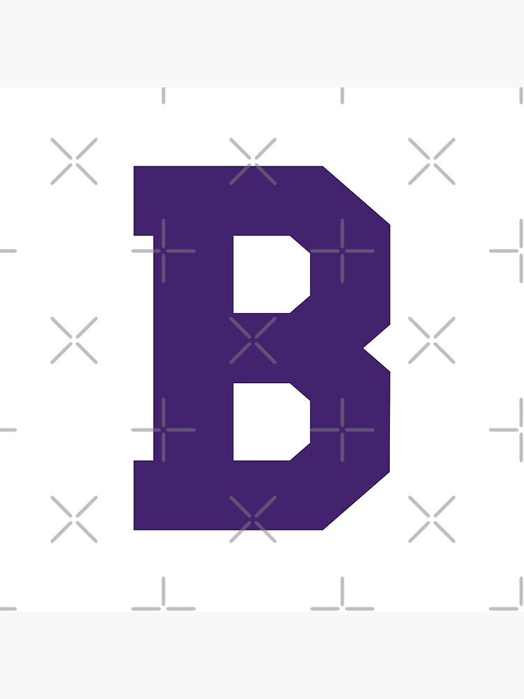 "Alphabet, Purple B, Sports letter B" Poster for Sale by TheCultStuff ...