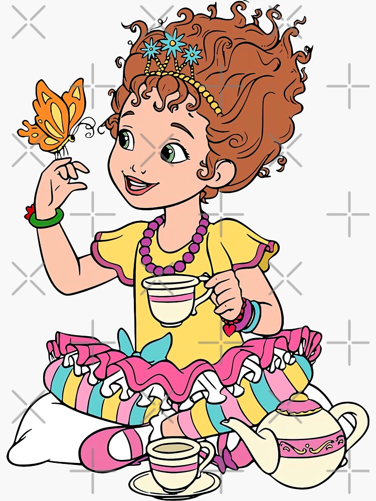 "Fancy Nancy " Sticker for Sale by graphic-genie | Redbubble