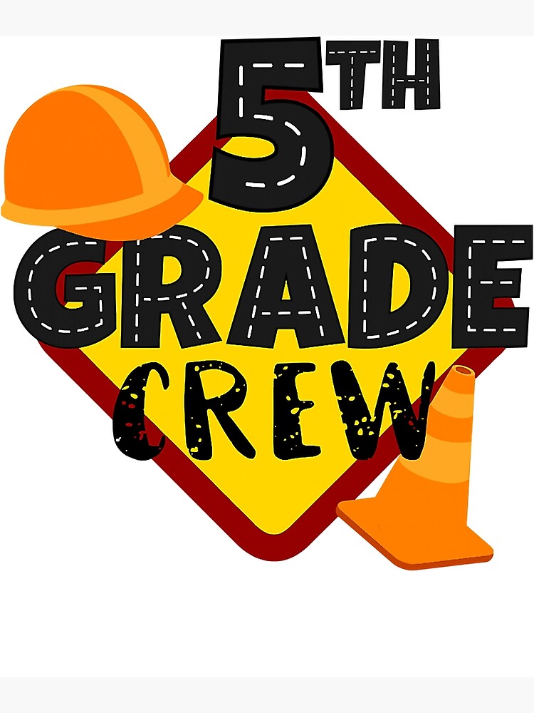 "5th Grade Crew " Poster for Sale by Emilia35665 | Redbubble