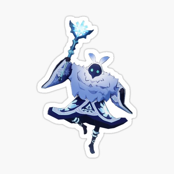 "Cryo Abyss Mage" Sticker by soijedml | Redbubble